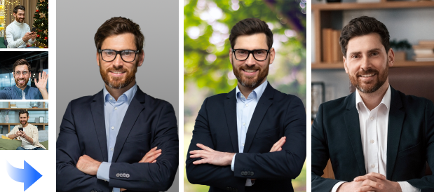 Gerador de Foto para Currículo IA Grátis Online | Vidnoz